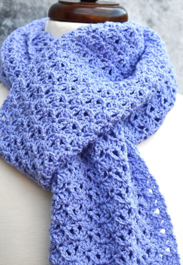 Free Lacy Crochet Scarf Pattern Free Crochet Pattern - Make It Crochet