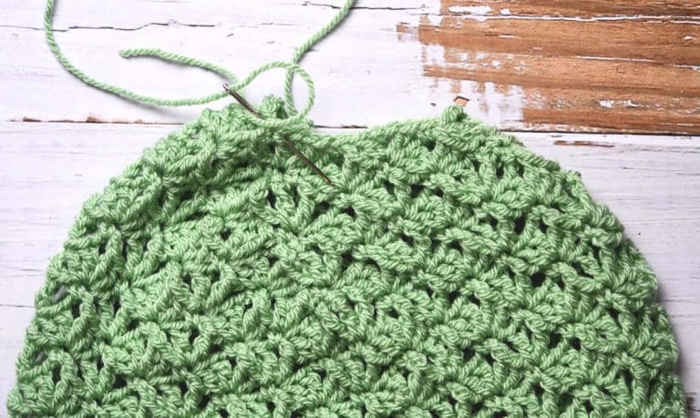 Crochet Shell Stitch Hat Free Crochet Pattern - Make It Crochet
