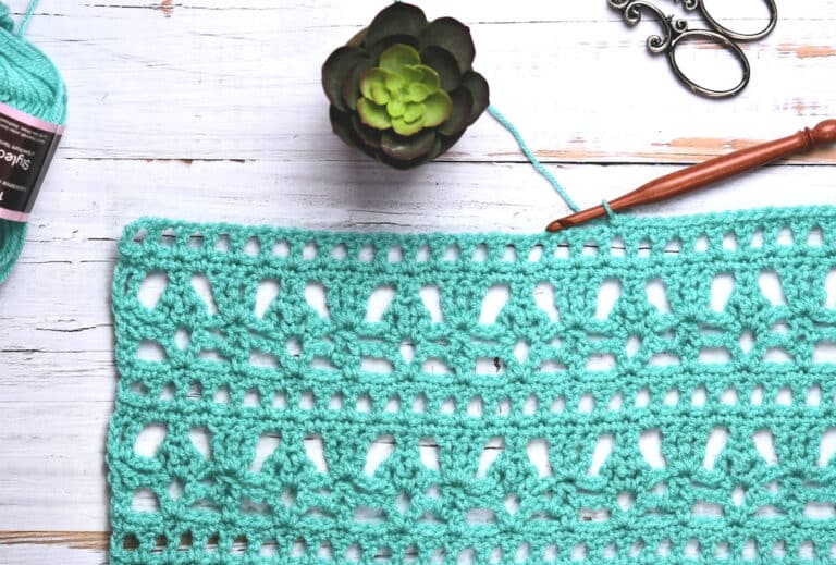 Rectangle Lace Shawl | Dancing in Cairo Free Crochet Pattern - Make It ...