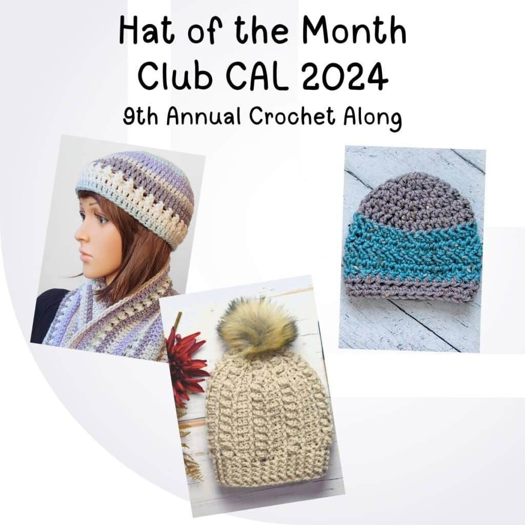 Popcorn Columns Hat Free Crochet Pattern - Make It Crochet